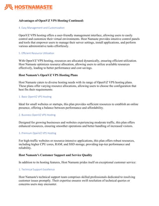 Cheap OpenVZ VPS Hosting | PDF | Computing | Technology & Computing