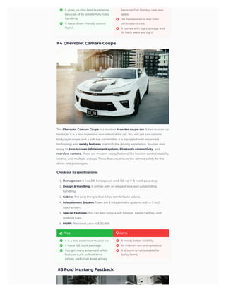 The Ultimate Guide to Rear Wheel Drive Cheap Cars | PDF