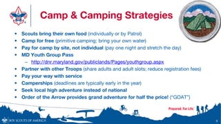 Making Scouting More Affordable | PPTX