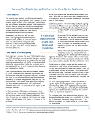 The Best Practice with Code Signing Certificates - CodeSignCert.com ...