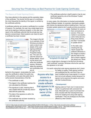 The Best Practice with Code Signing Certificates - CodeSignCert.com ...