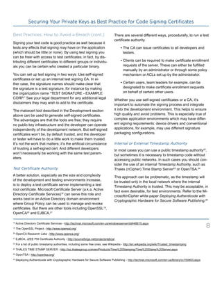 The Best Practice with Code Signing Certificates - CodeSignCert.com ...