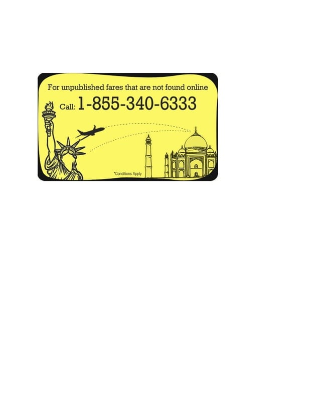 Cheap tickets to india | DOC