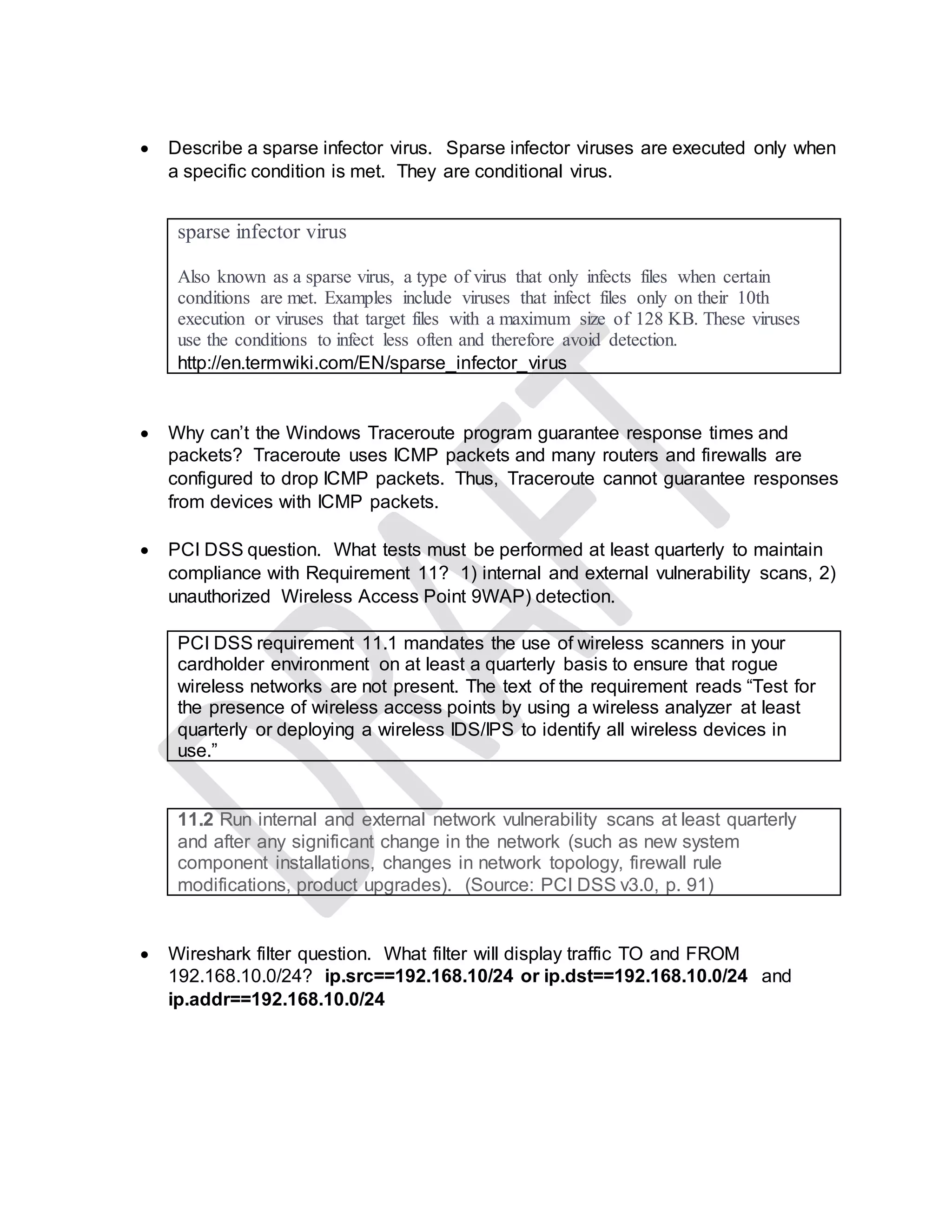 CEH v9 cheat sheet notes Certified Ethical Hacker | DOCX