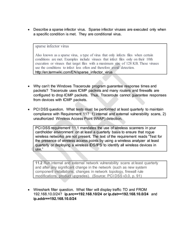 CEH v9 cheat sheet notes Certified Ethical Hacker | DOCX