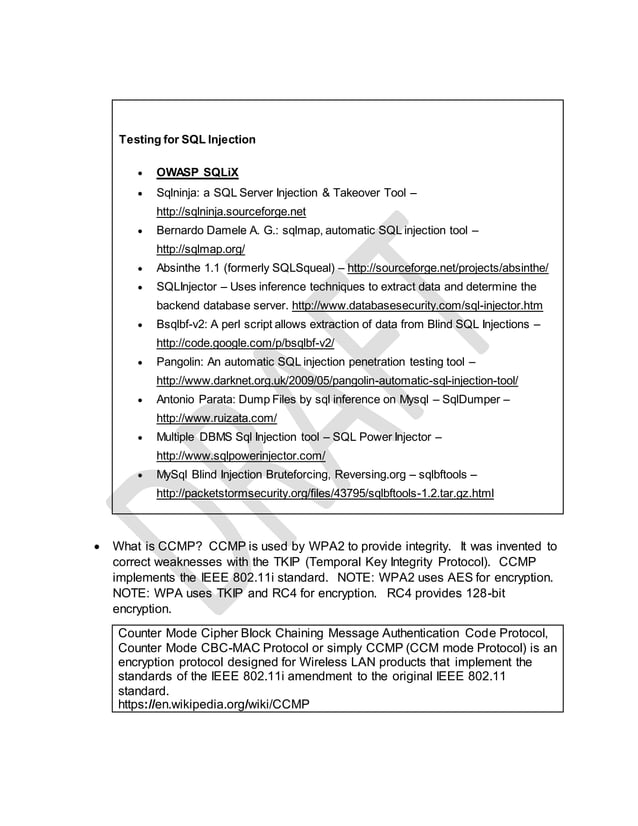 CEH v9 cheat sheet notes Certified Ethical Hacker | DOCX