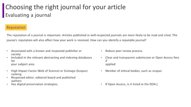 How to get published in Scopus/ IEEE journals | PPTX