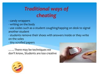 Cheating | PPTX