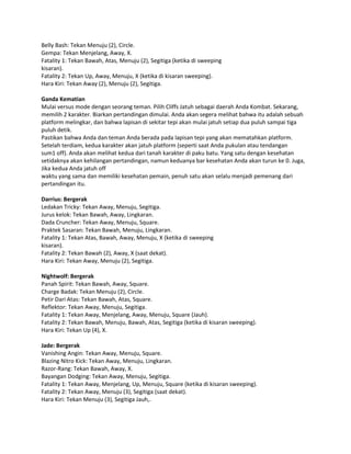 Cheat mortal kombat shaolin monks monks lengkap | PDF