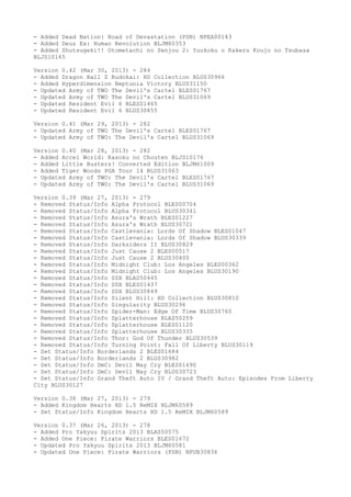 Cheats db bsd_version | TXT