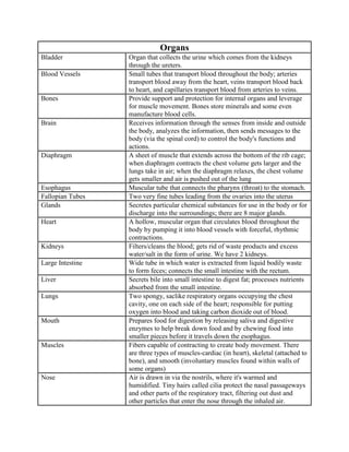 Cheat Sheet | DOCX | Lung and Respiratory Health | Diseases and Conditions