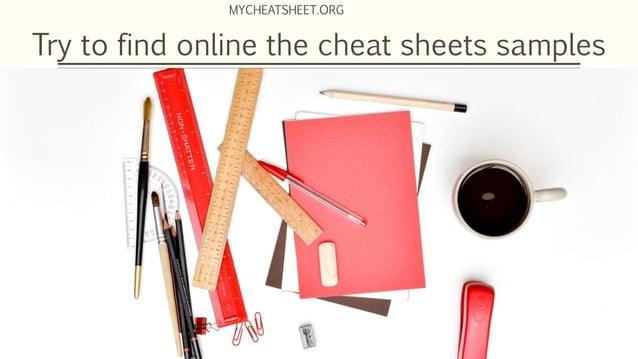 Useful Homework Cheat Sheets | PPTX