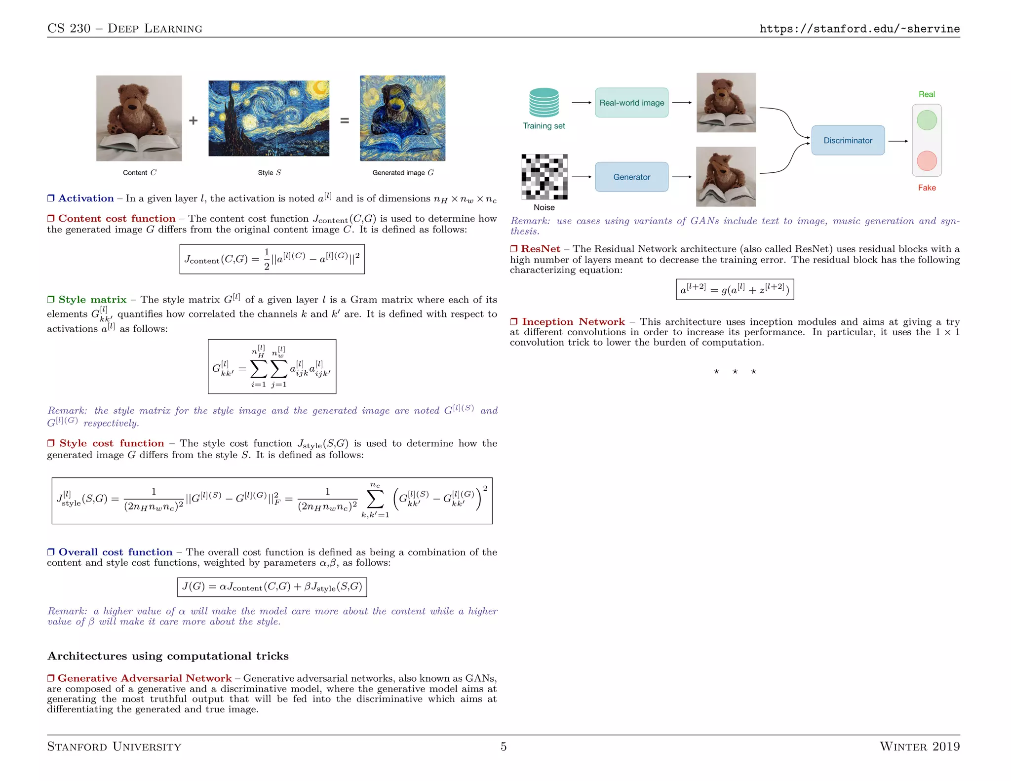 Cheatsheet convolutional-neural-networks | PPT Cheatsheet convolutional-neural-networks | PPT