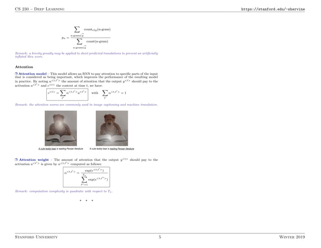 Cheatsheet recurrent-neural-networks | PPT