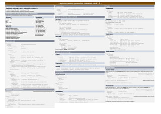 Symfony Admin Generator | PPT