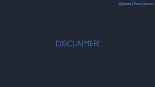 Cheat Sheet to a Lean Website | PPT