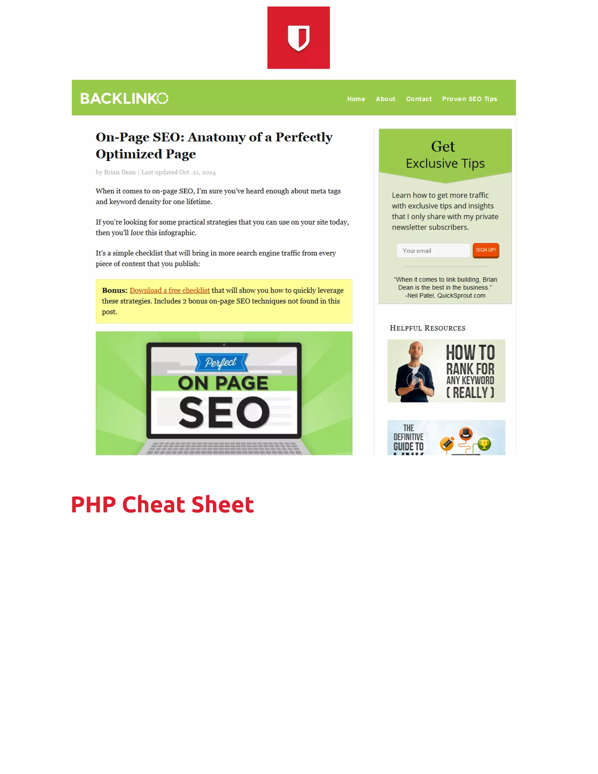 Cheat Sheet Collection | PDF | Web Design and HTML | Internet