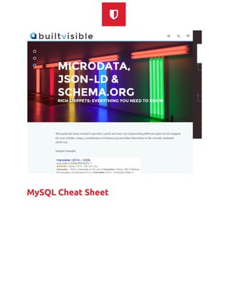 Cheat Sheet Collection | PDF