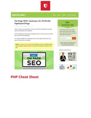 Cheat Sheet Collection | PDF