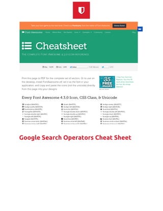 Cheat Sheet Collection | PDF