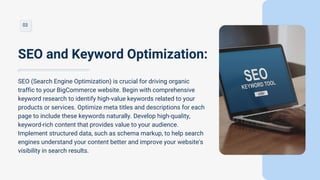 Cheatsheet for Optimizing a BigCommerce Website | PPTX