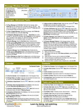 Cheat sheet windows complete (xp, 7, 8)