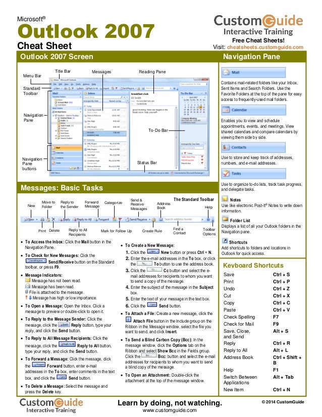 Cheat sheet windows complete (xp, 7, 8)
