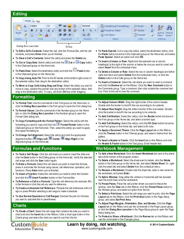 Cheat sheet windows complete (xp, 7, 8)