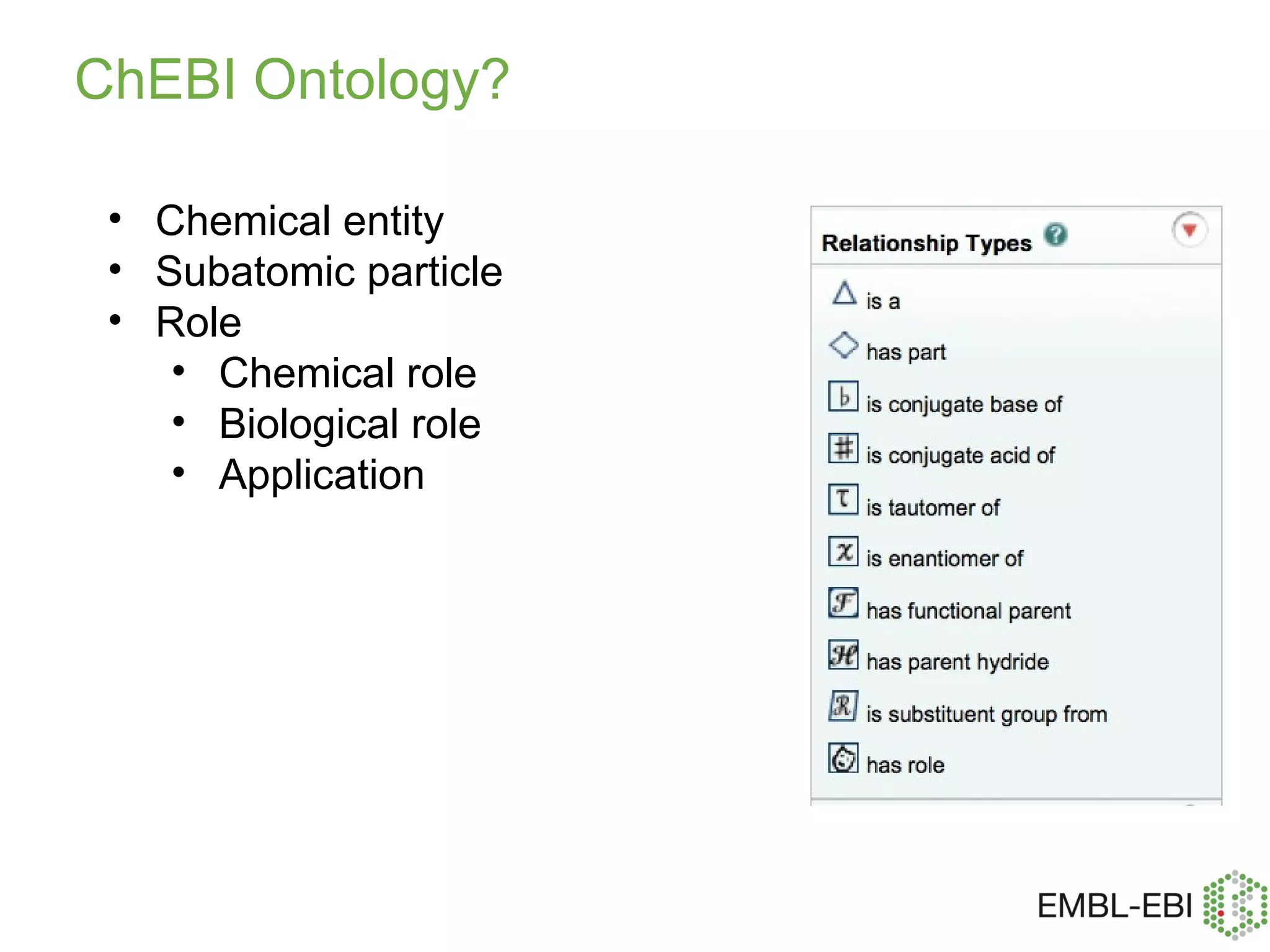 ChEBI new ontology visualisation | PPT