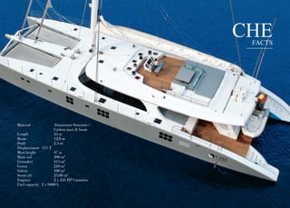 Che - Sunreef 114 Brochure | PDF