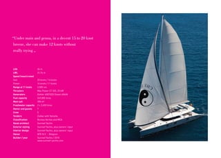 Che - Sunreef 114 Brochure | PDF
