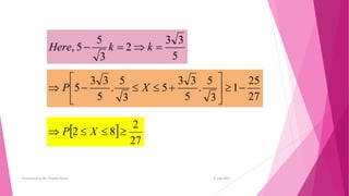 Chebyshev's inequality | PDF