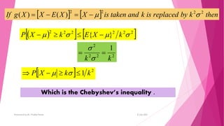 Chebyshev's inequality | PDF