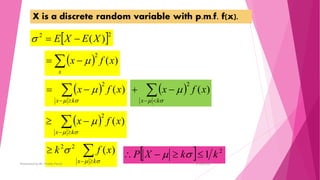 Chebyshev's inequality | PDF