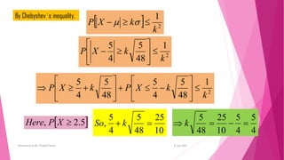 Chebyshev's inequality | PDF