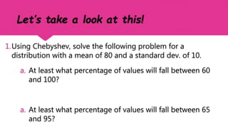 Chebyshev's Theorem | PPTX