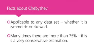 Chebyshev's Theorem | PPTX