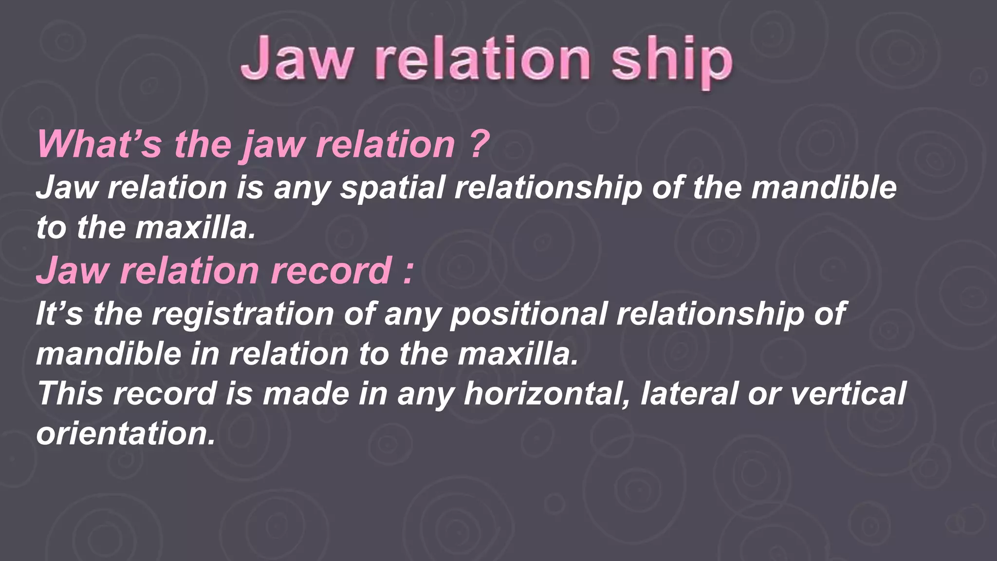 Check bite technique | PDF