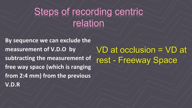 Check bite technique | PDF