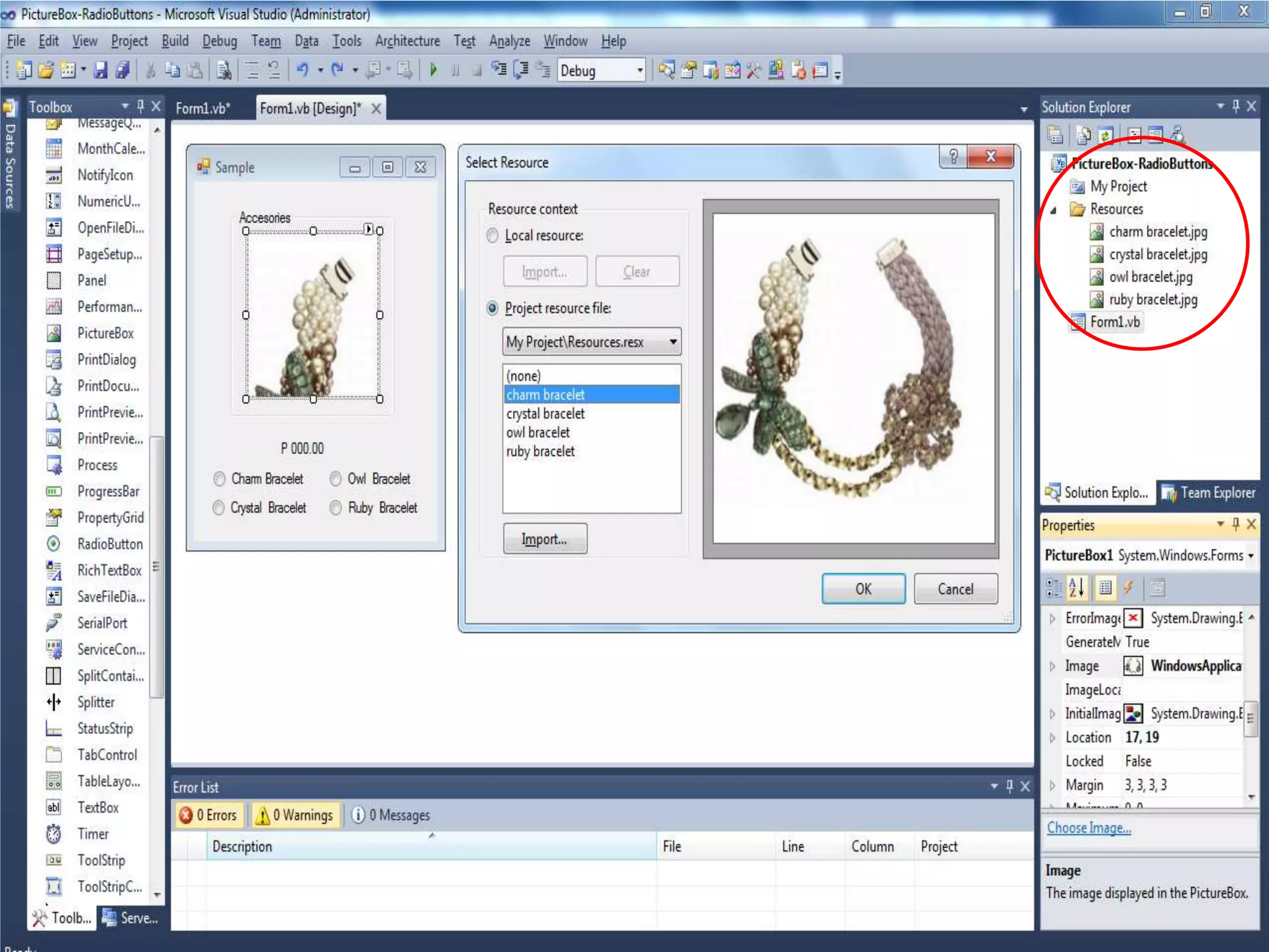 Check,combo,list,picture box | PPTX