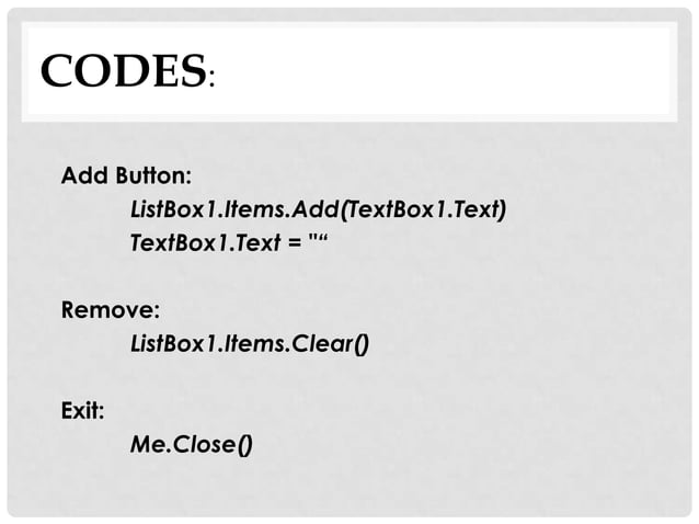 Check,combo,list,picture box | PPTX