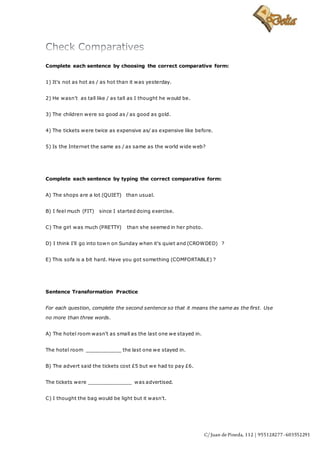 Check comparative | DOCX