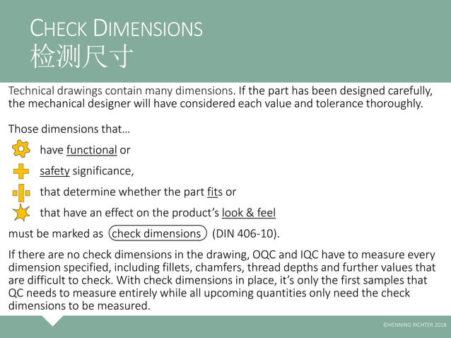 Check dimensions | PPT