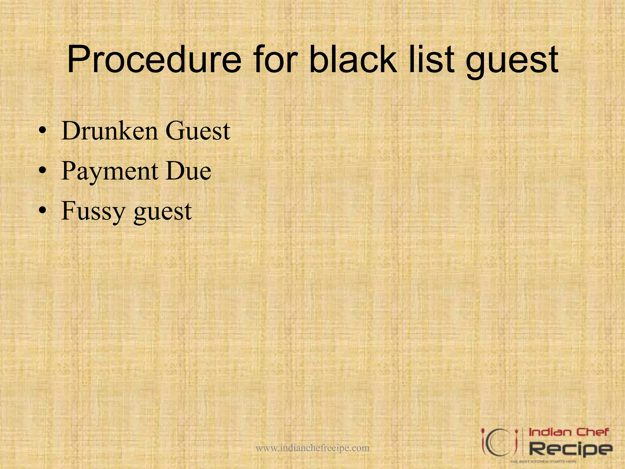 CHECK IN AND CHECK OUT PROCEDURES IN HOTEL | PPTX