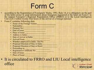 CHECK IN AND CHECK OUT PROCEDURES IN HOTEL | PPTX