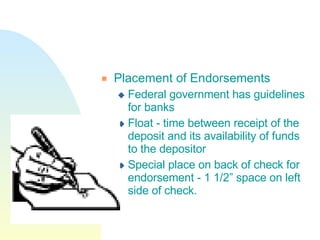 Checking Accounts | PPT