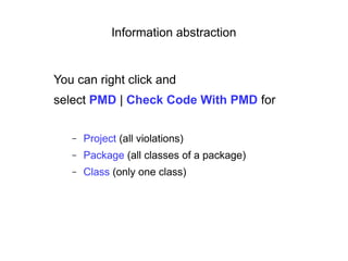 Checking code-with-pmd | PDF