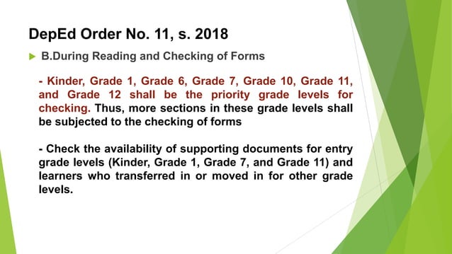 CHECKING-OF-FORMS.pptx | Educational Assessment | Education