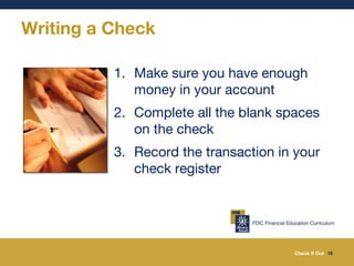 Checking Accounts | PPT