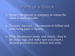 Checking accounts power point 3 14 12 | PPTX
